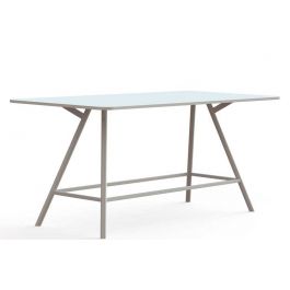 Hoge tafel Lean | Sta vergader- of bartafel